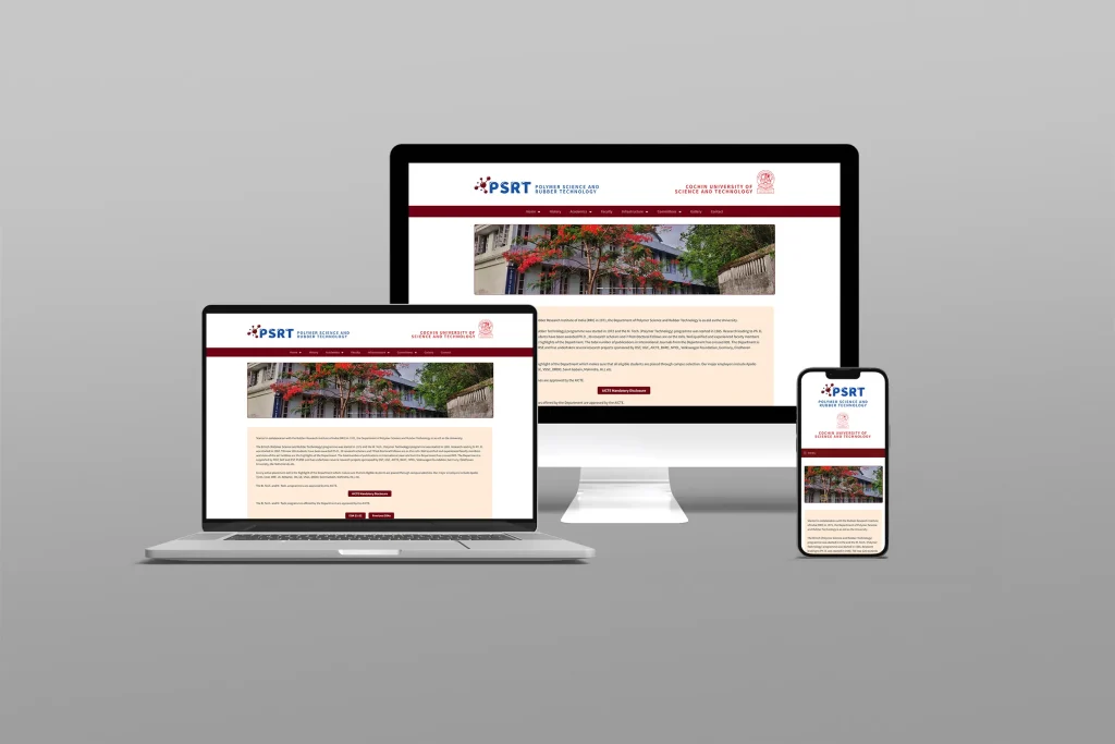 PSRT Department, Cochin University - Maya Grafix